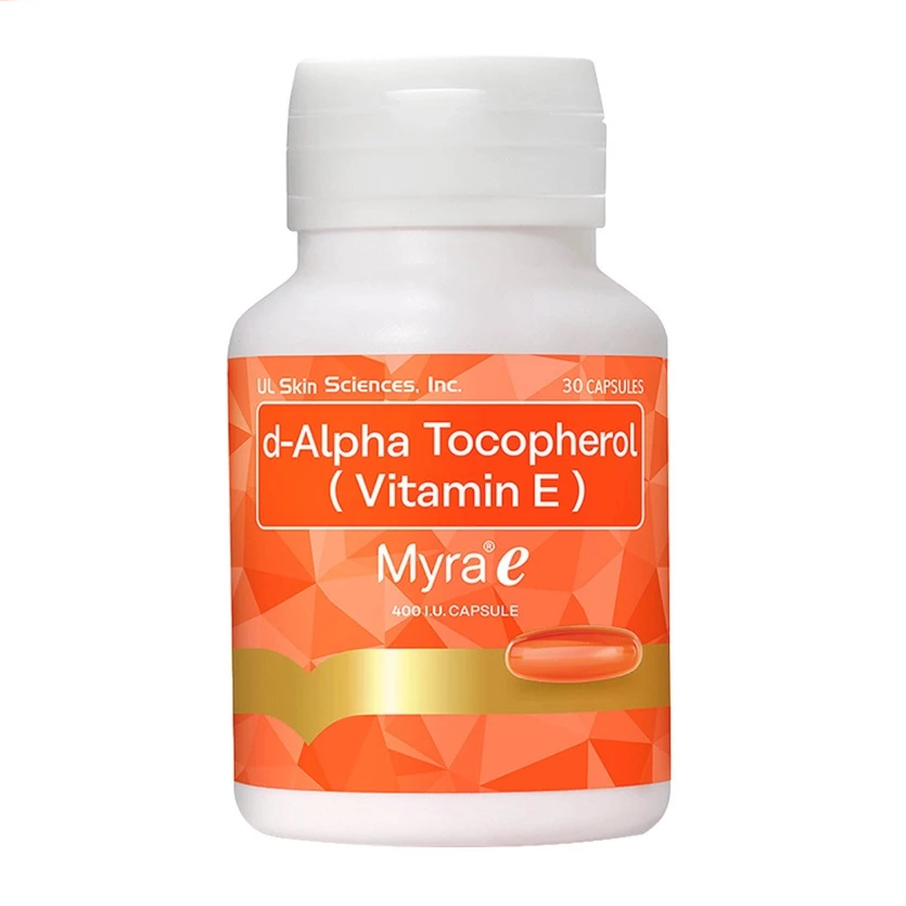 Myra Vitamin E 400iu 30 Capsules 100g | Shopee Malaysia