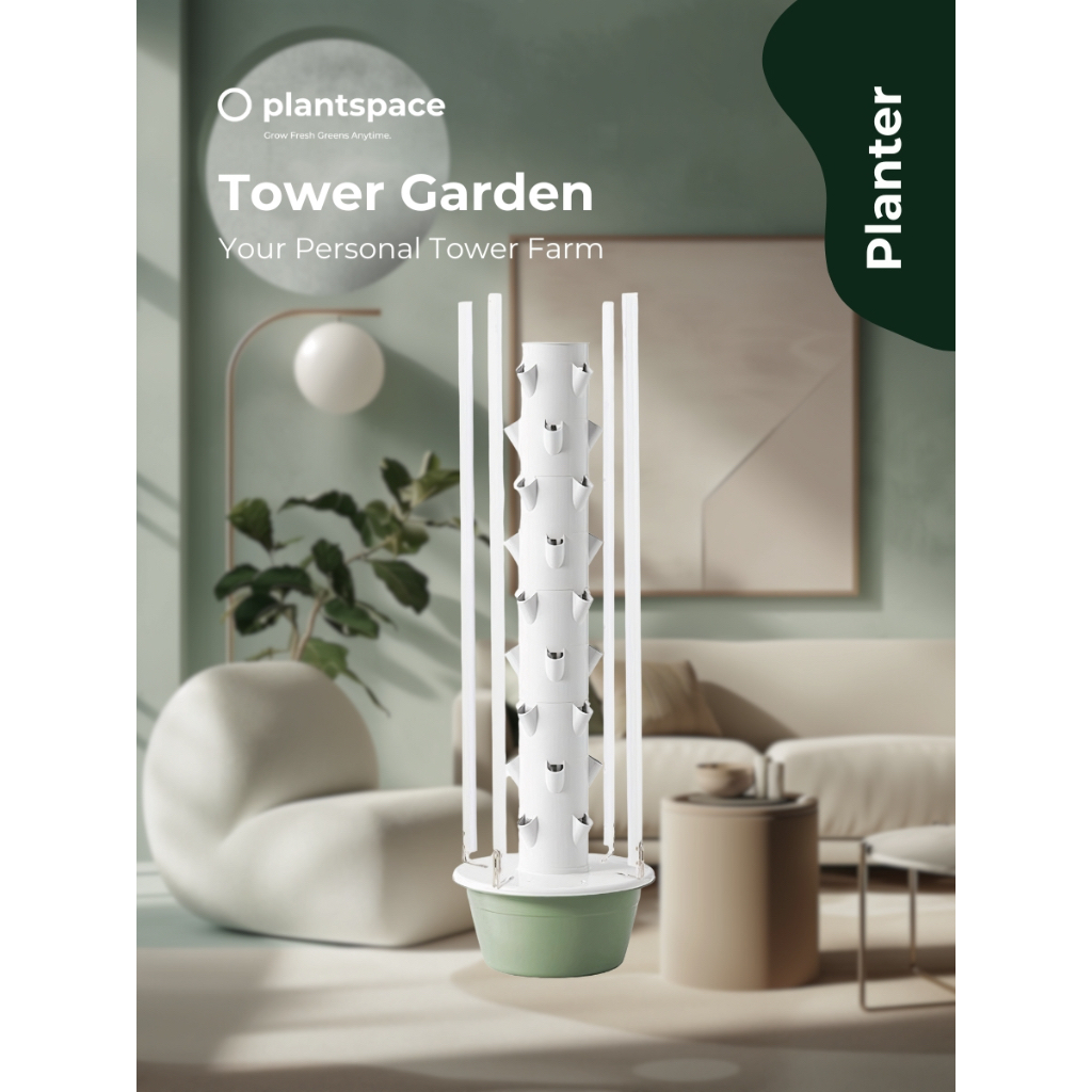 plantspace Tower Garden Home Vertical Farming System | Shopee Malaysia