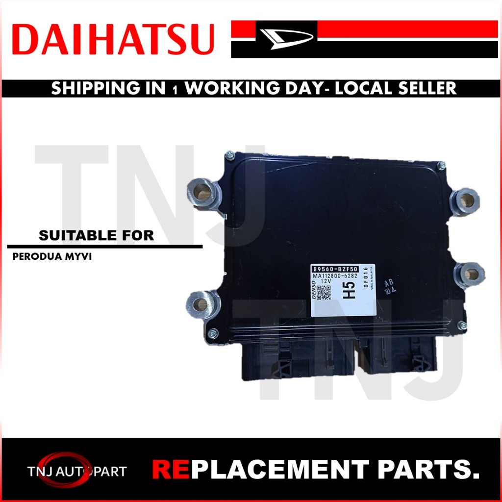 CONTROL UNIT ECU ( H5 ) PERODUA MYVI ( 89560-BZF50 ) | Shopee Malaysia