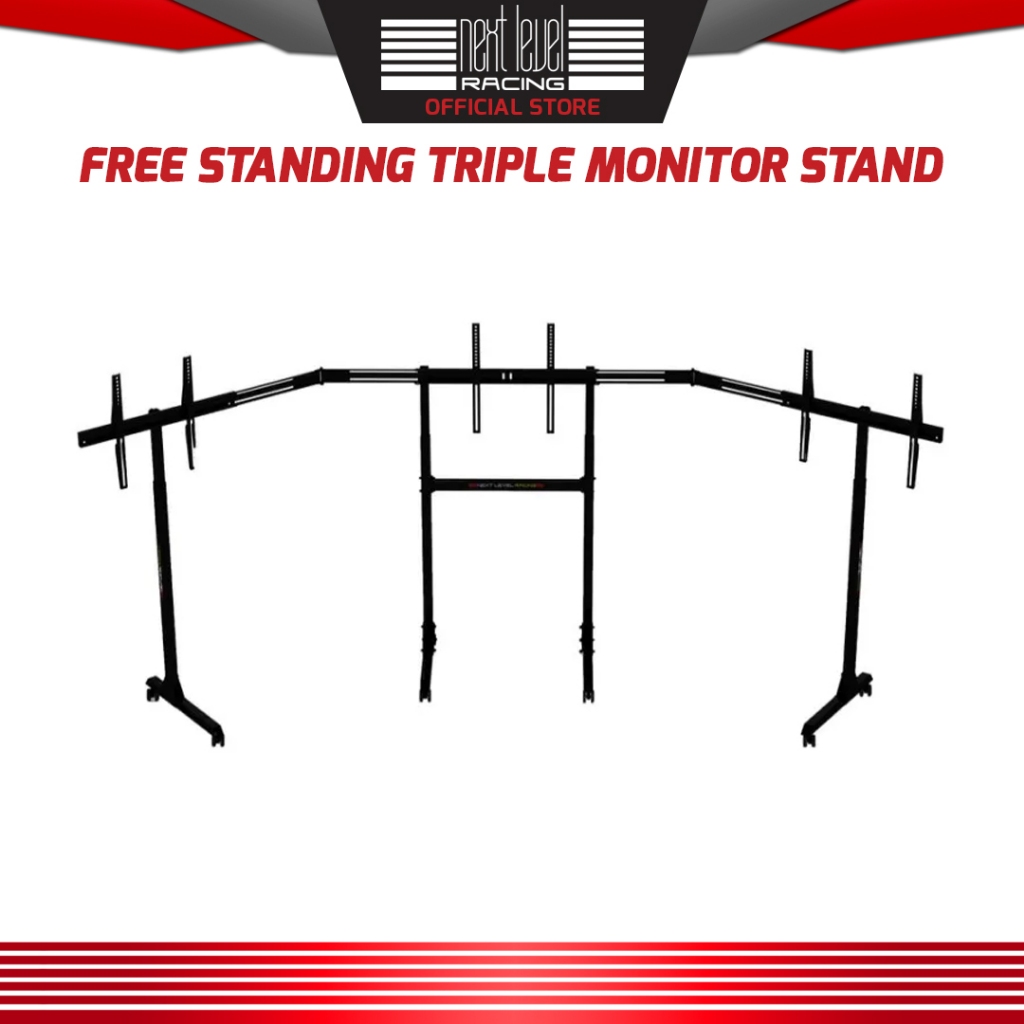 NEXT LEVEL RACING FREE STANDING TRIPLE MONITOR STAND - NLR-A010 ...