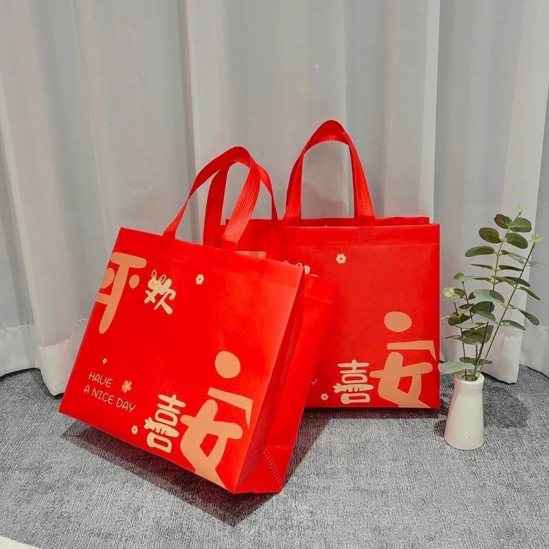 CNY 新年手提袋/CNY Bag Recycle Bag Gift Bag Tote Bag Shopping Bag Non Woven ...