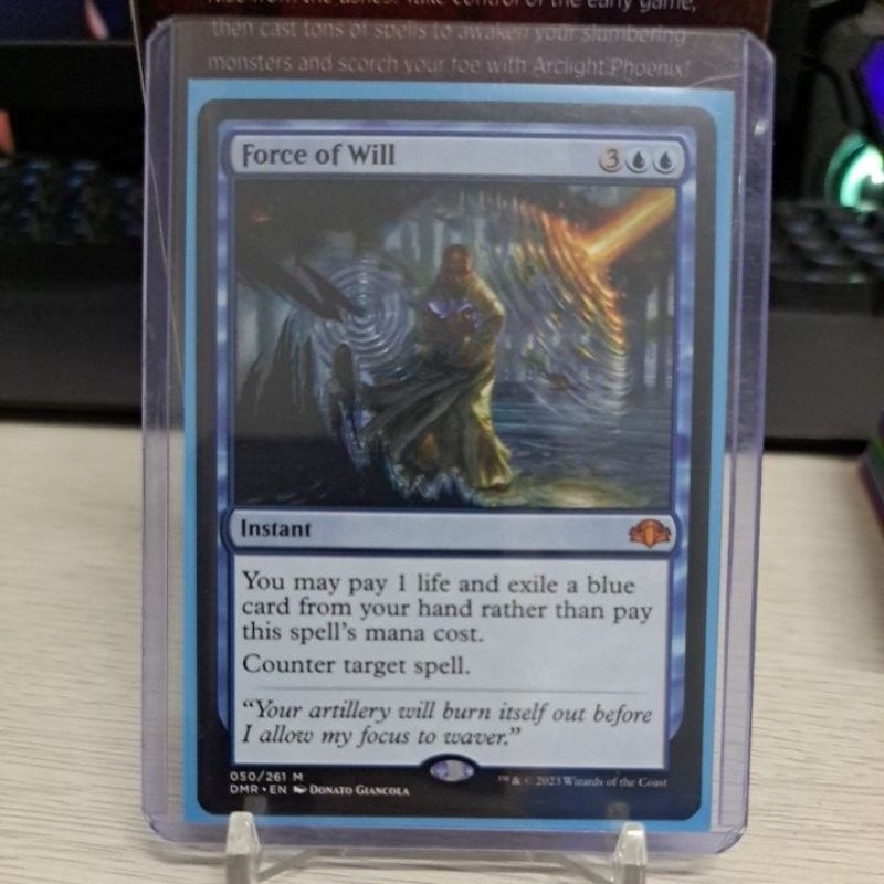 MTG Force of Will (DMR)(Mythic) | Shopee Malaysia