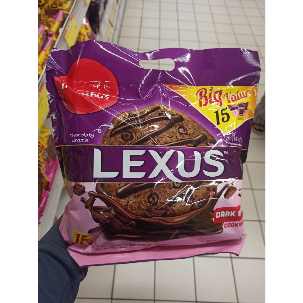MUNCHYS Lexus Cookies Dark Chocolate/ Original 405g | Shopee Malaysia