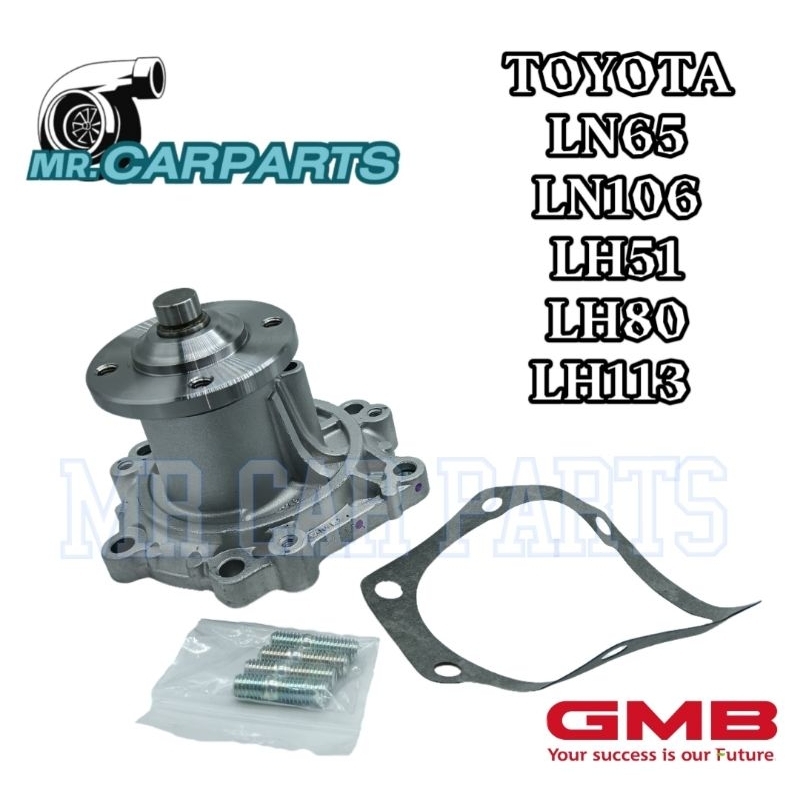 GMB BRAND TOYOTA LN65 LN106 LH51 LH80 LH113 WATER PUMP ( GWT - 79A ...