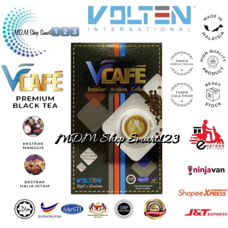 VOLTEN VCAFE Brazilian Arabica Coffee Kopi Arabica Vcafe coffee (20g x ...