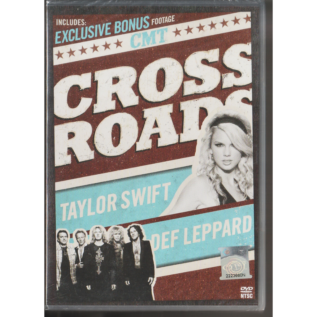 DVD CROSSROADS : TAYLOR SWIFT & DEF LEPPARD ( ORIGINAL DVD ) | Shopee ...