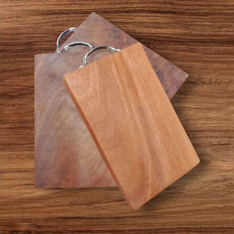 papan pemotong tanpa kaki/papan landas kayu berkualiti 10incix6inci ...