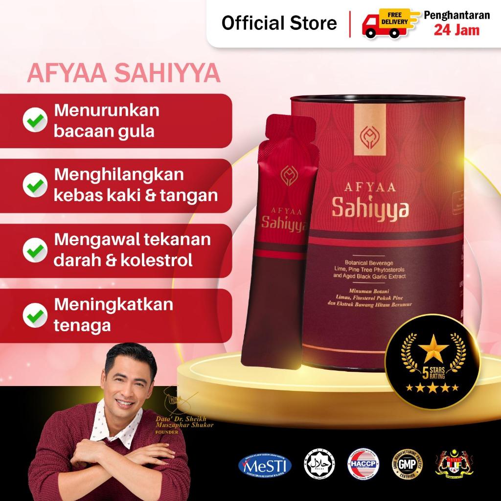 Afyaa Sahiyya 100% Original - Suplemen Kencing Manis & Kesihatan Buah Pinggang Semulajadi ...