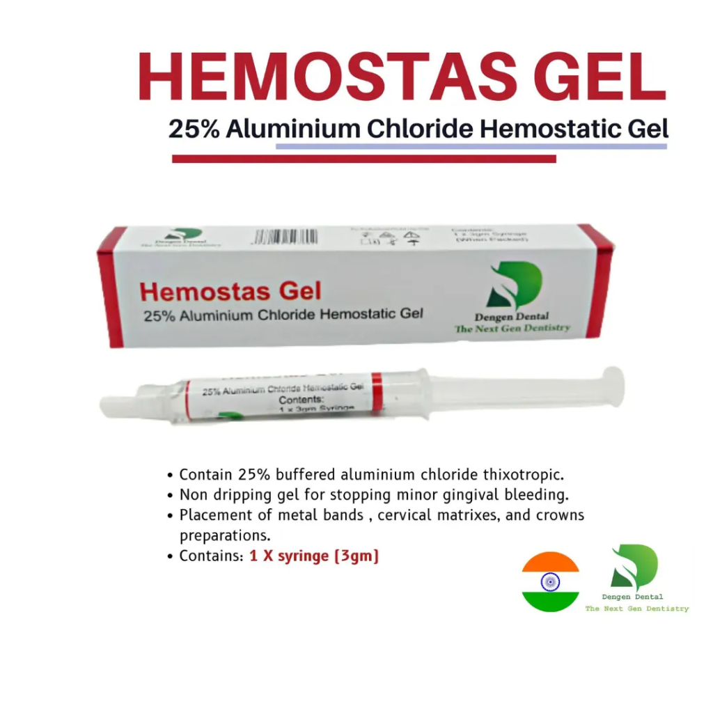 DENGEN HEMOSTAS GEL 25% ALUMINIUM CHLORIDE (3G) | Shopee Malaysia