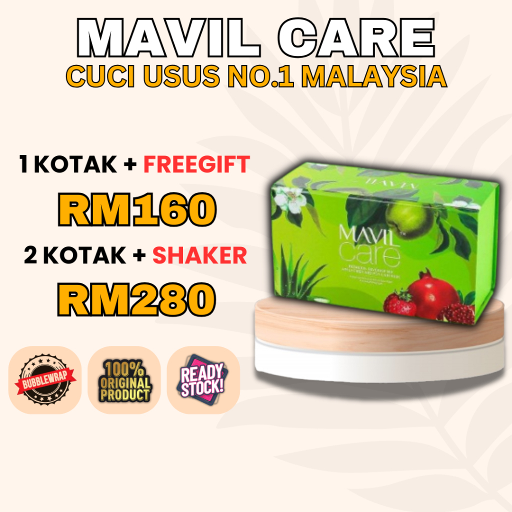 [100% ORIGINAL] MAVIL CARE PRODUK CUCI USUS NO.1 MALAYSIA LULUS KKM DAN ...