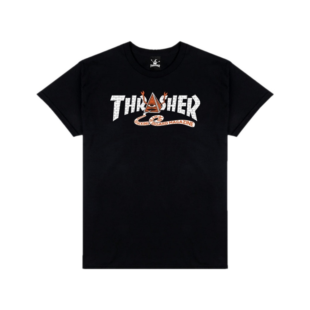 Thrasher x Toy Machine Pyramid- Black | Shopee Malaysia