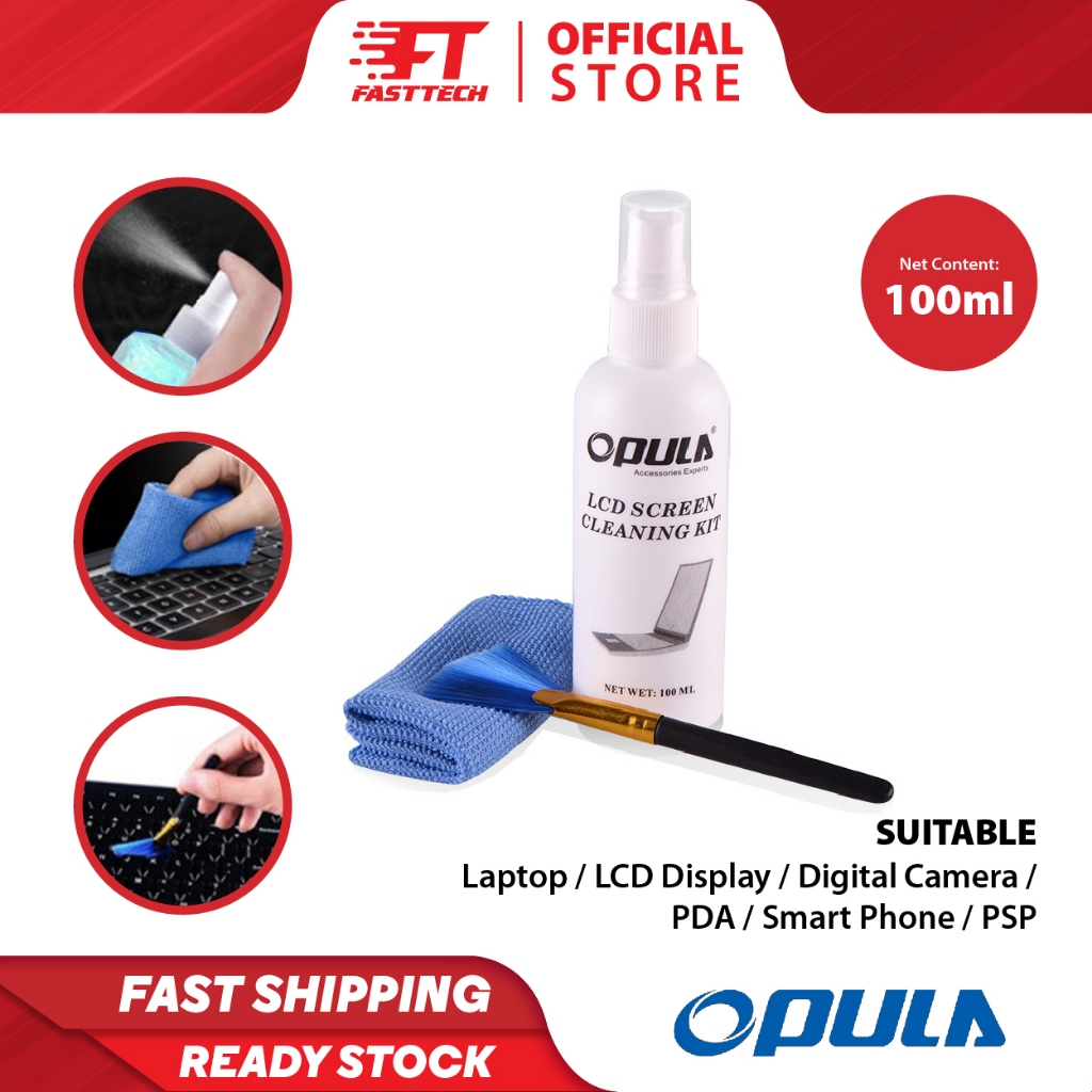 Opula LCD Cleaning Kit KCL-1029 Cleaning Kit for Computer Television ...