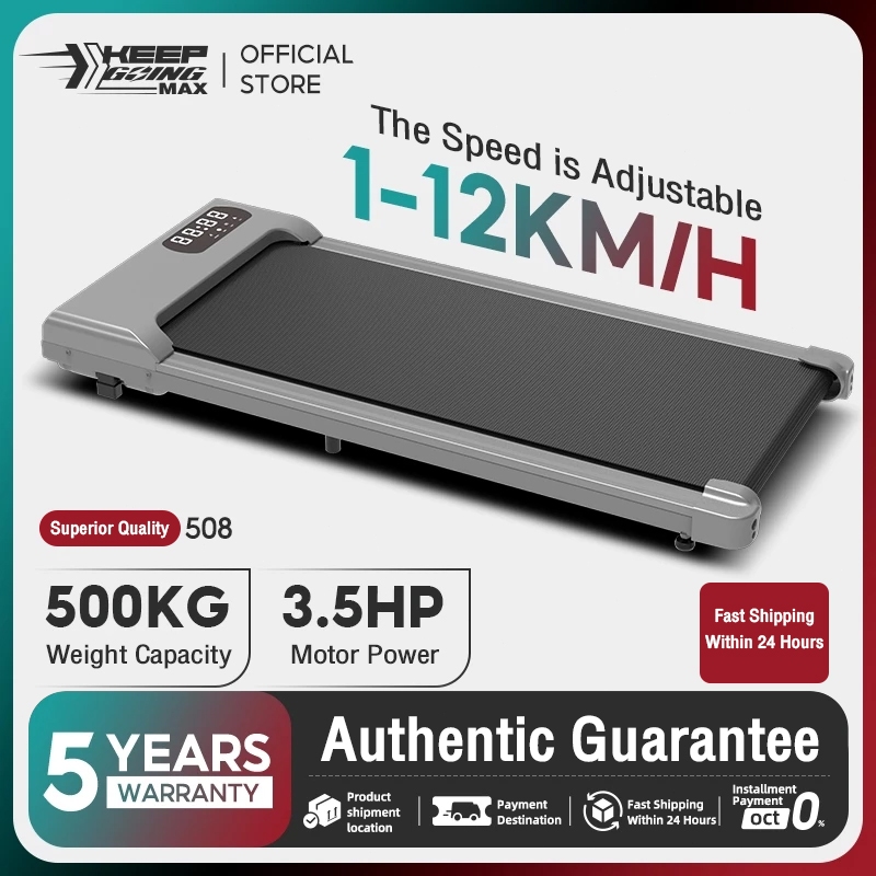 🔥5 Year Warranty🔥Treadmill 3.0Hp MACHINE CAN FOLD alat senaman ...