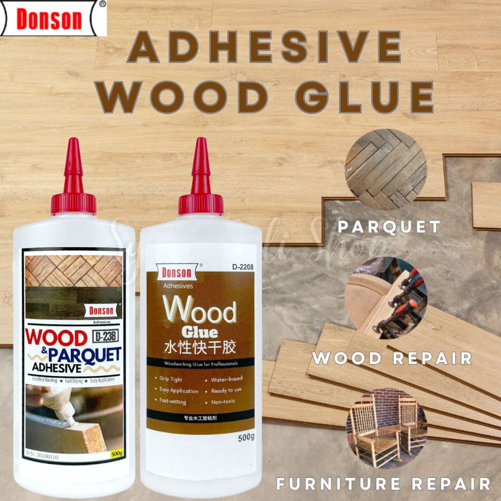 DONSON Wood Glue Wood Repair Parquet Glue Adhesive Vinyl Glue Excellent ...