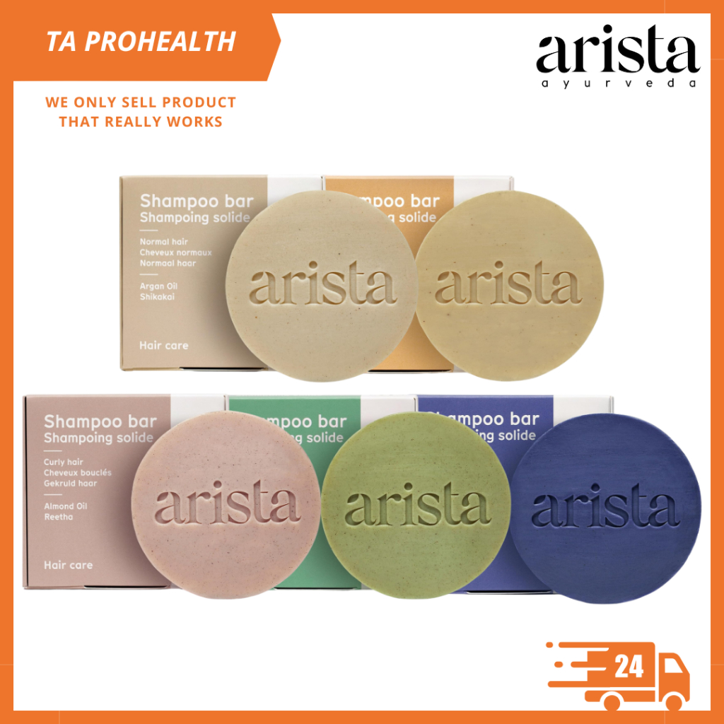 Arista Ayurveda Shampoo Bar 80g ( Normal Hair / Oily Hair / Curly Hair ...