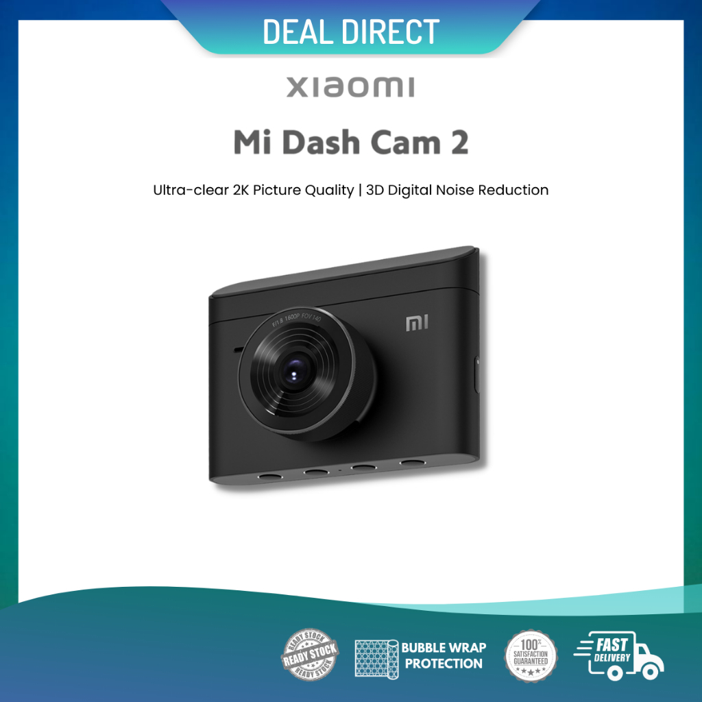 Xiaomi Mi Dashcam 2 | 2K Night Vision WIFI Car Camera Dash Cam Video ...