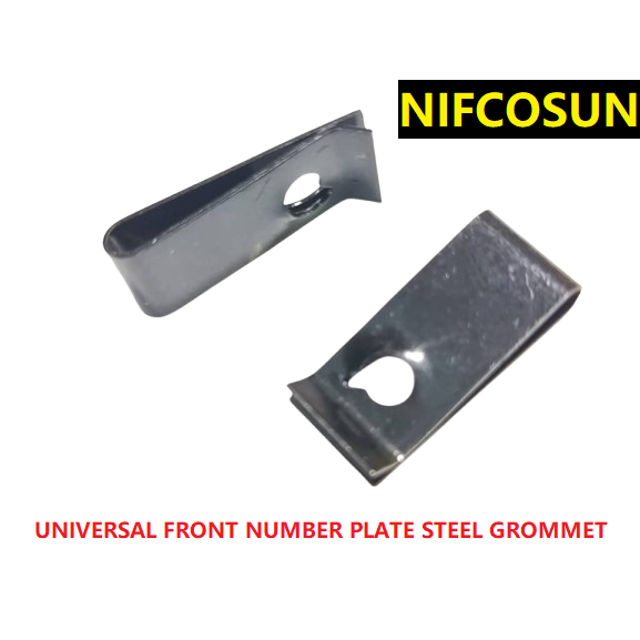 [READY STOCK] UNIVERSAL FRONT NUMBER PLATE STEEL GROMMET | Shopee Malaysia