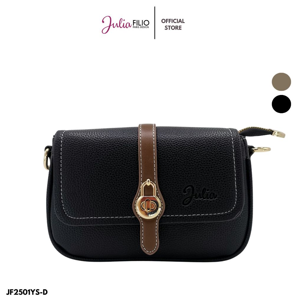 JULIA FILIO Top Handle Sling Bag (JF2501YS-D) | Shopee Malaysia