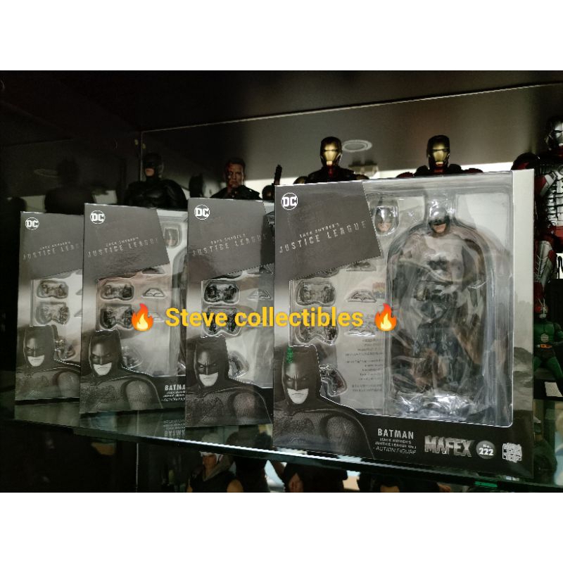 🔥 Ready stock 🔥 MAFEX No.222 BATMAN (ZACK SNYDER'S JUSTICE LEAGUE Ver ...