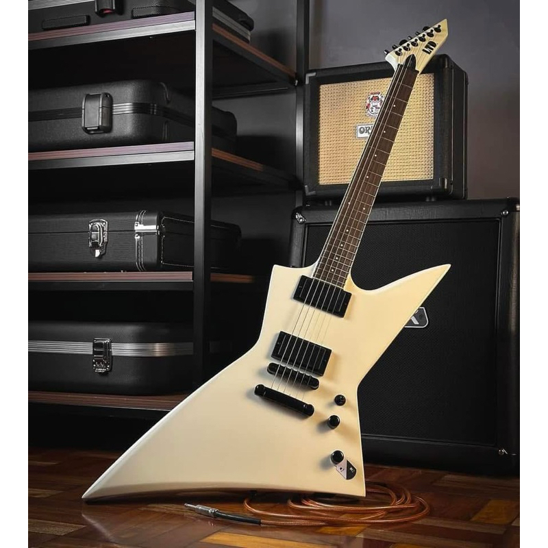 Pre order ESP LTD EX-200 Solidbody Electric Guitar - Olympic White ...