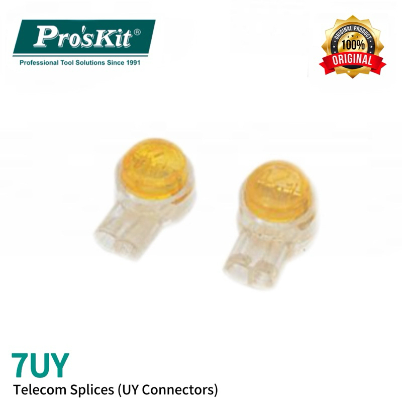 Pro'skit 7UY Telecom Splices (UY Connectors)(100pcs/pkt) | Shopee Malaysia