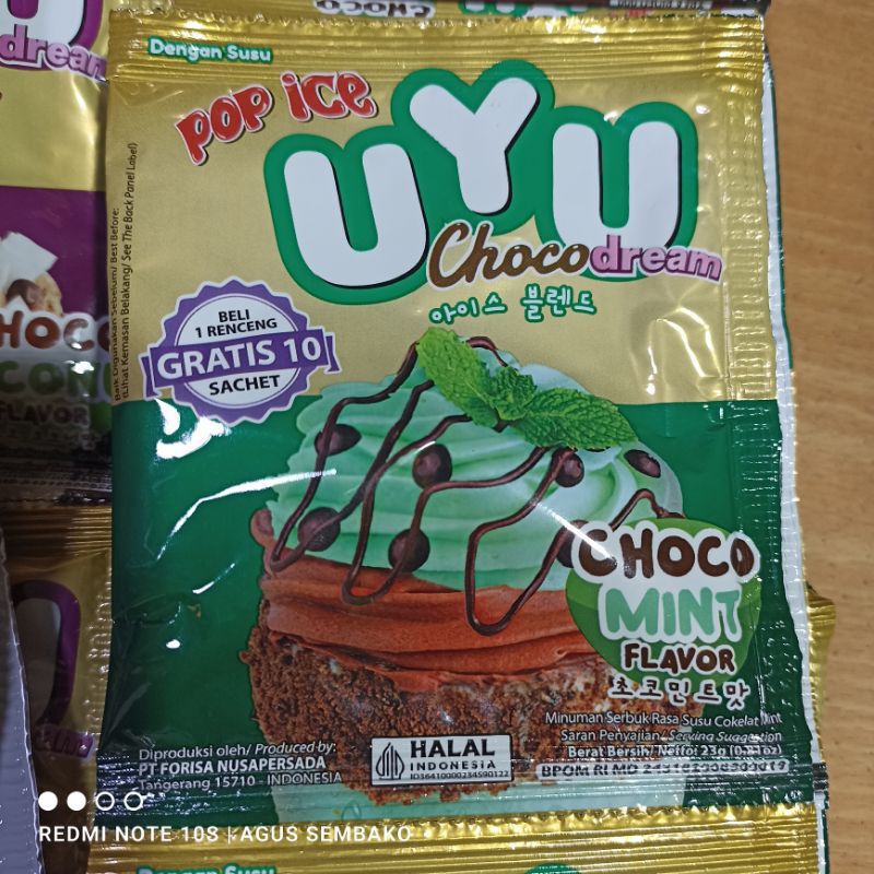 UYU POP ICE CHOCOLATE SERIES | Shopee Malaysia