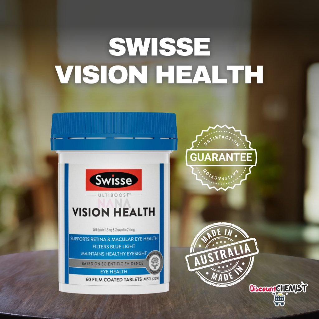 SWISSE Vision Health (60 tablets) | Shopee Malaysia