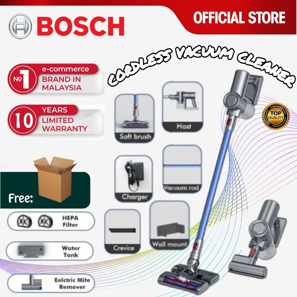 BOSCH Vacuum Cordless Vacuum Cleaner And Mopping Vacum Wet And Dry ...