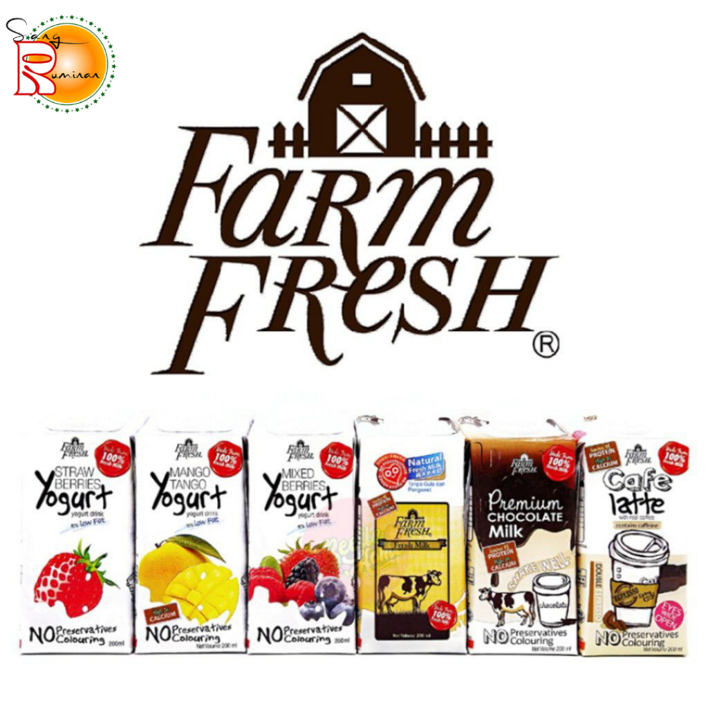 (CARTON) Farm Fresh Carton Cafe Latte, Tongkat Ali, Fresh Milk ...