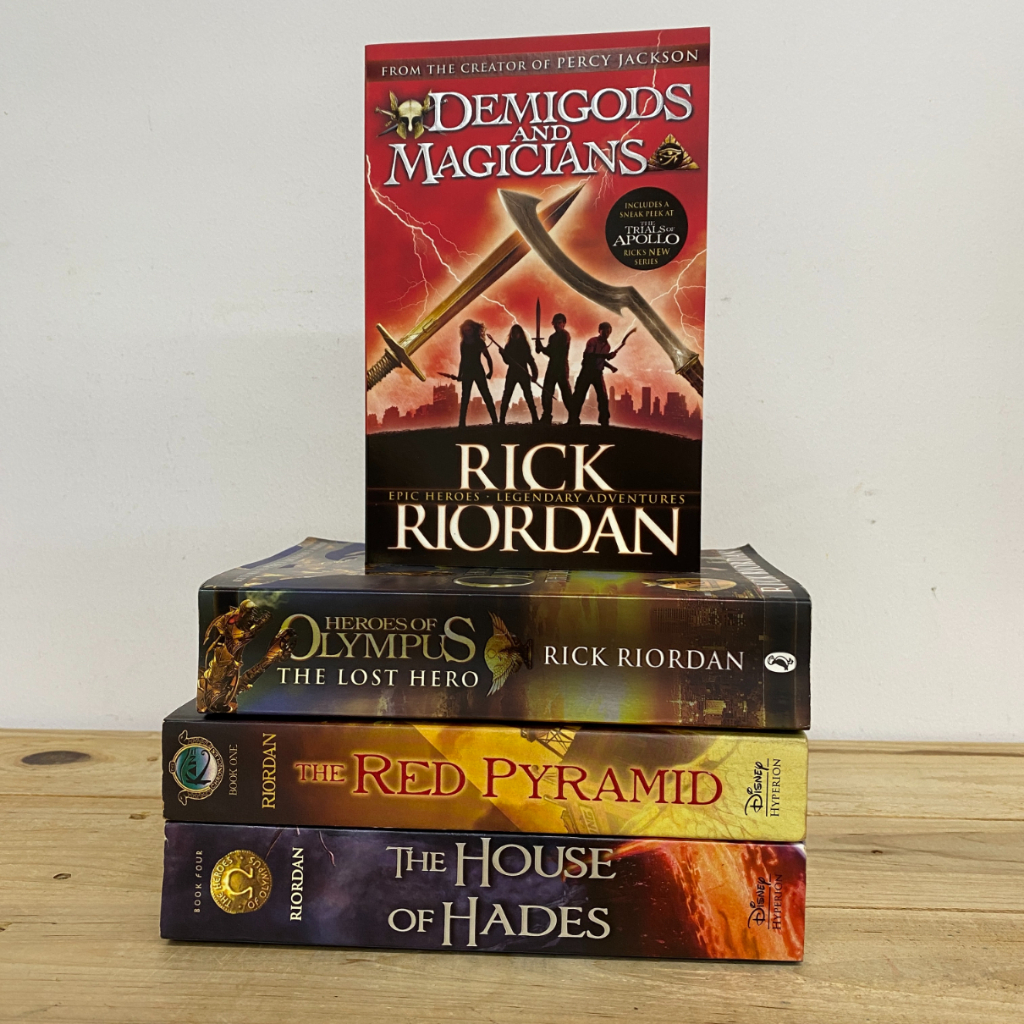 Rick Riordan's Fantasy Books (Preloved) | Shopee Malaysia