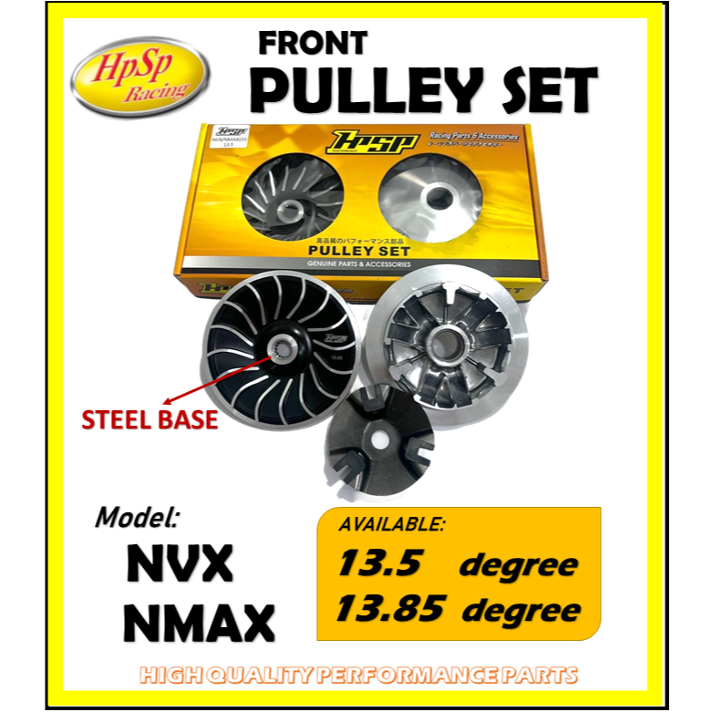 FRONT PULLEY SET NVX NMAX HPSP RACING HIGH PERFORMANCE | Shopee Malaysia