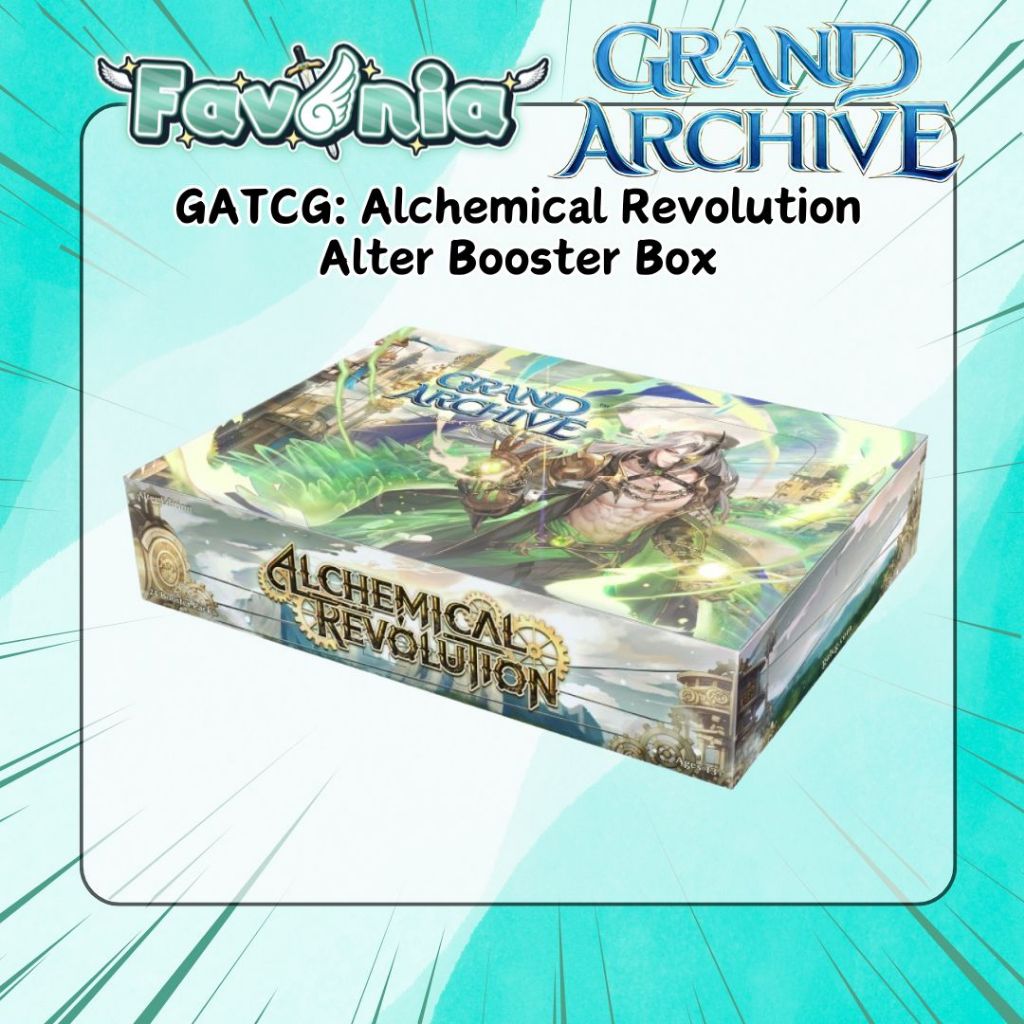 Grand Archive TCG | Alchemical Revolution | Booster Box Alter Edition ...