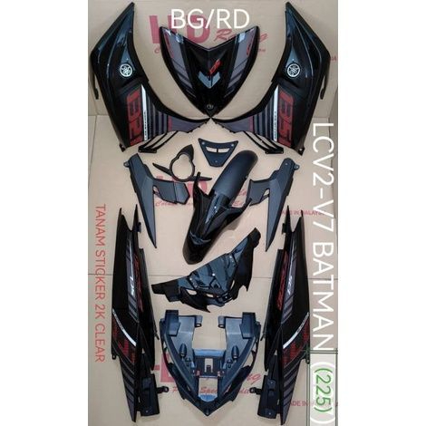 COVER SET YAMAHA LC135 V6-V7 | Shopee Malaysia