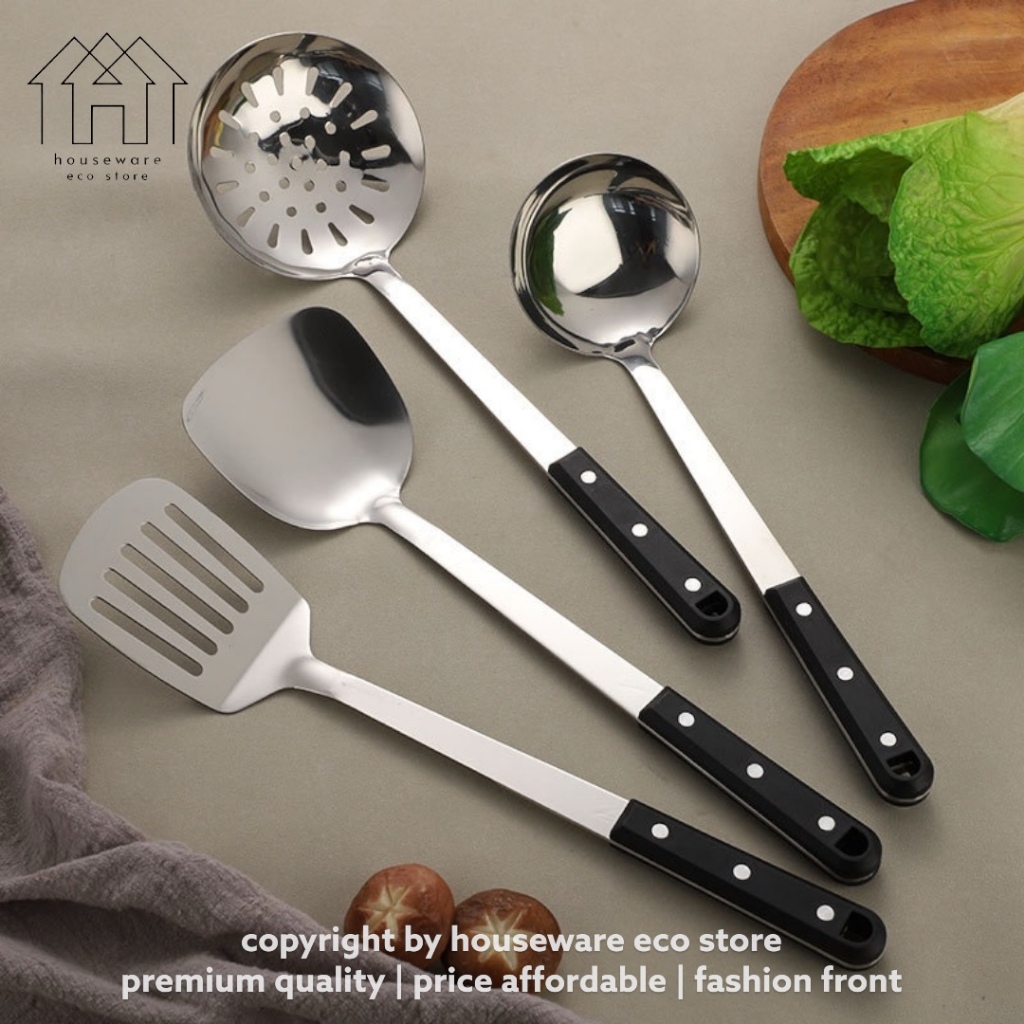 Stainless Steel Kitchen Tool Kitchen Utensils (Turner, Ladle, Rice ...