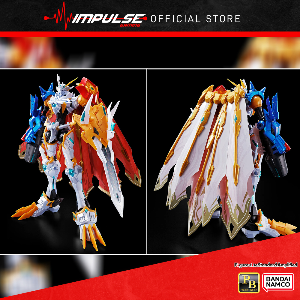 Premium Bandai Digimon Figure-Rise Standard [Amplified] Omegamon X-Antibody Limited Color ...