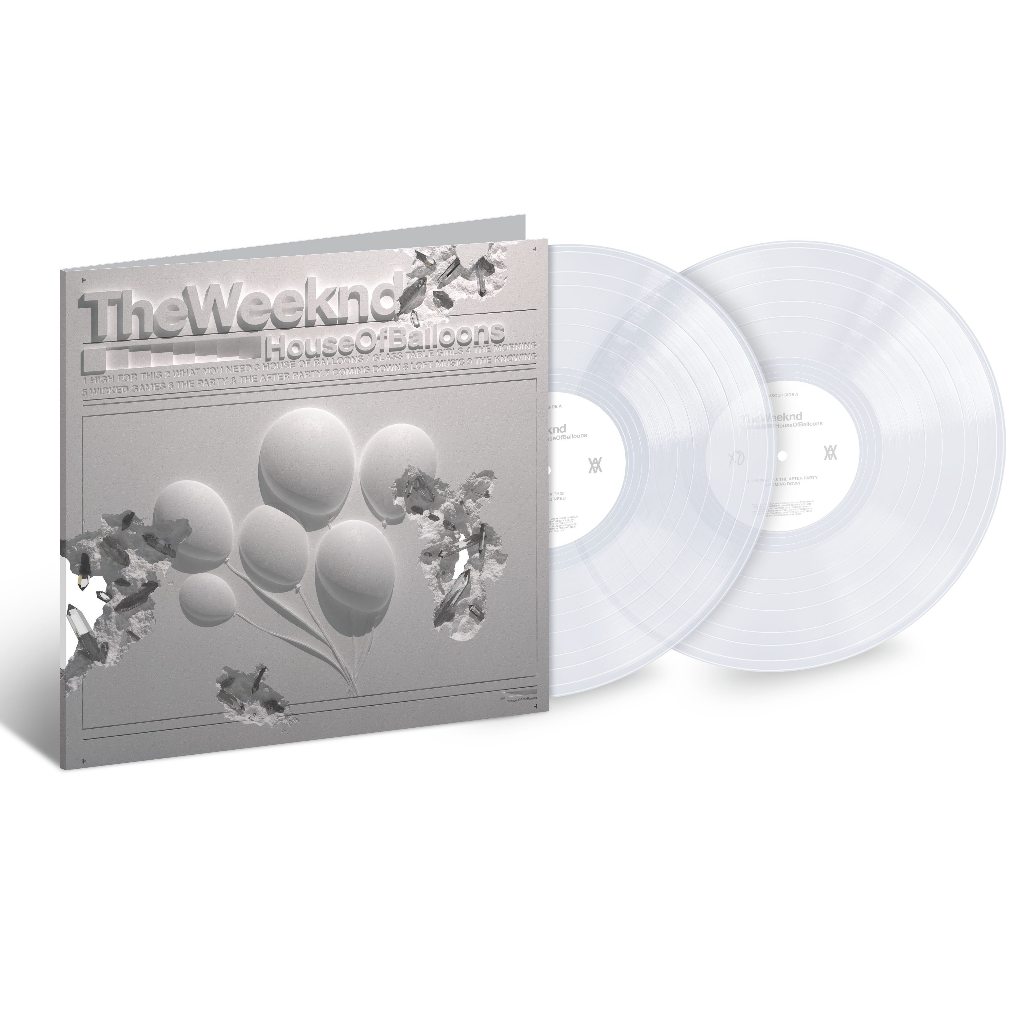 The Weeknd - House of Balloons vinyl 2 LP (Limited Edition, Clear ...