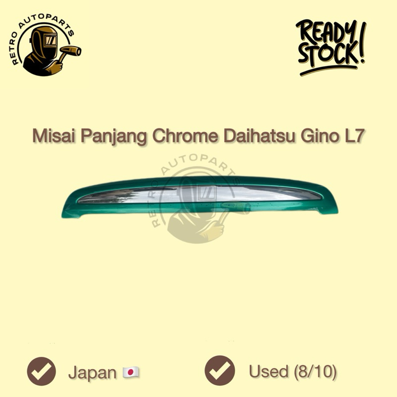 Misai Panjang Chrome Daihatsu Gino L7 (RANDOM COLOUR) | Shopee Malaysia
