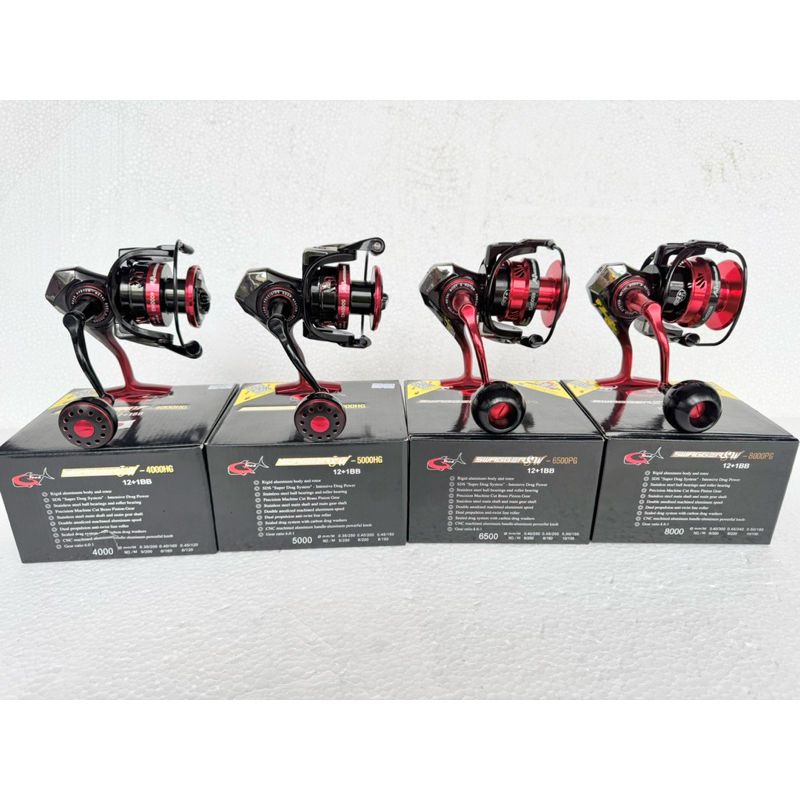 GTech Swagger SW Spinning Fishing Reel Limited Edition Saltwater ...