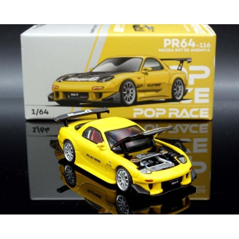 Pop Race 1:64 PR64-116 Mazda RX7 RE AMEMIYA (New & Sealed) | Shopee ...