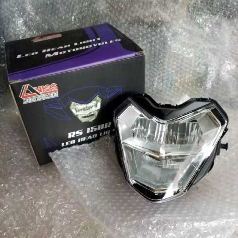 LAMPU DEPAN LED HONDA RS150 V1 V2 HEAD LAMP DP ZHIPAT IMPORT LAMPU GABAN | Shopee Malaysia