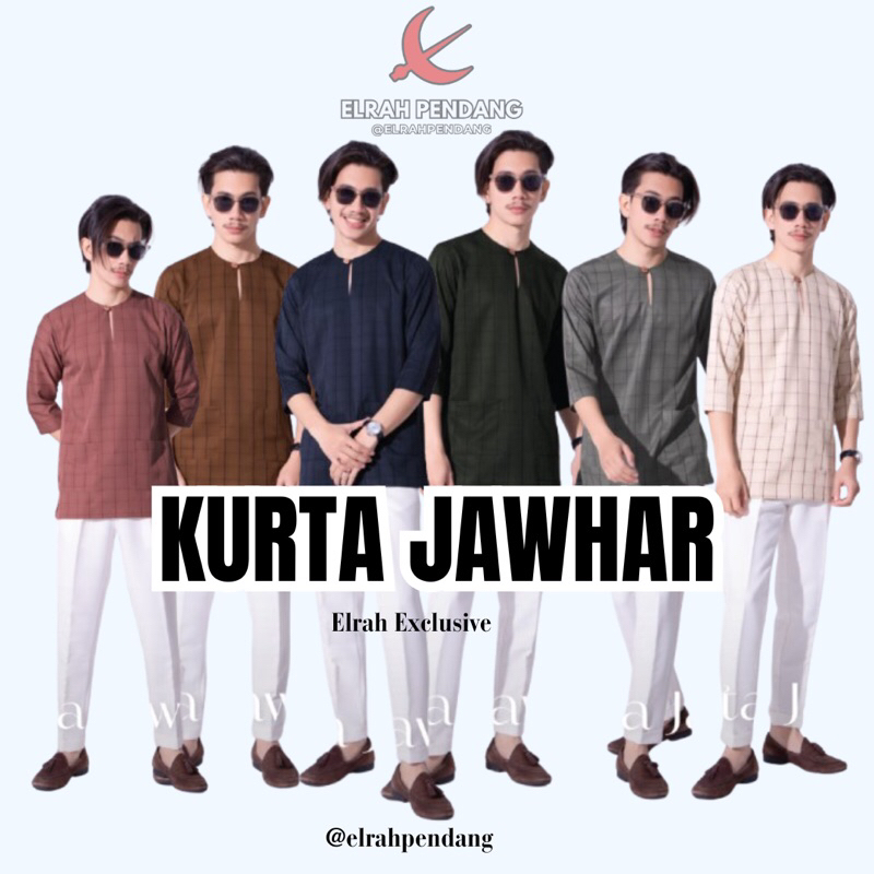 KURTA JAWHAR KLASIK 2025 BY ELRAH EXCLUSIVE | Shopee Malaysia