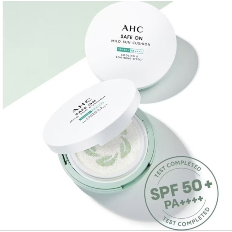 AHC Safe On Mild Sun Cushion SPF 50+ PA++++ 25g(Face Sunscreen) | Shopee Malaysia