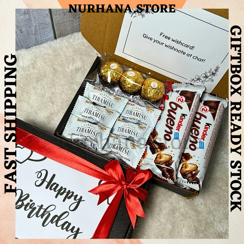 HADIAH SET COKLAT GIFTBOX CHOCOLATE BIRTHDAY/SURPRISE /I'M SORRY ...