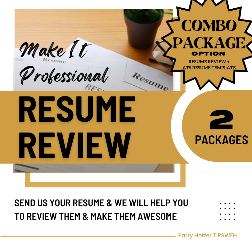 RESUME/CV REVIEW SERVICES - BASIC/ADVANCE PACKAGE | Shopee Malaysia