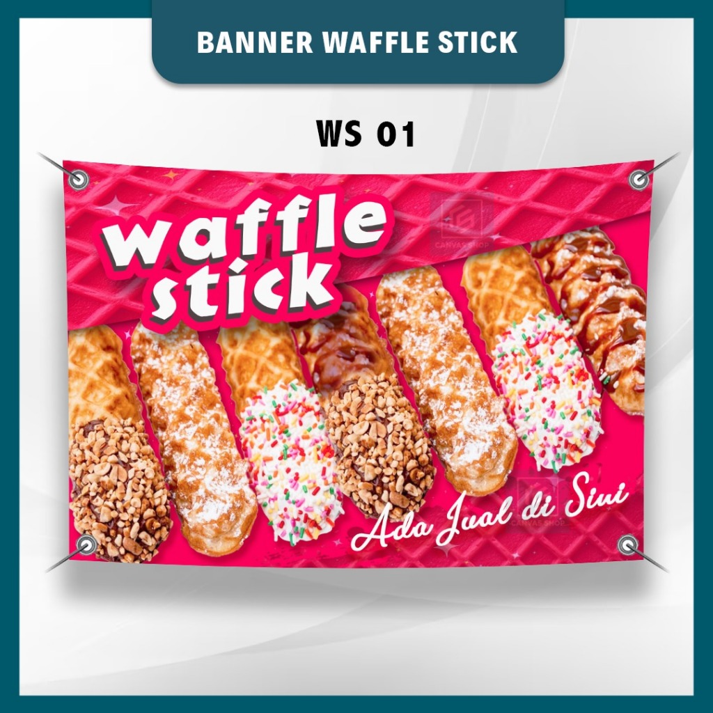 BANNER WAFFLE STICK | WAFFLE STICK | Shopee Malaysia