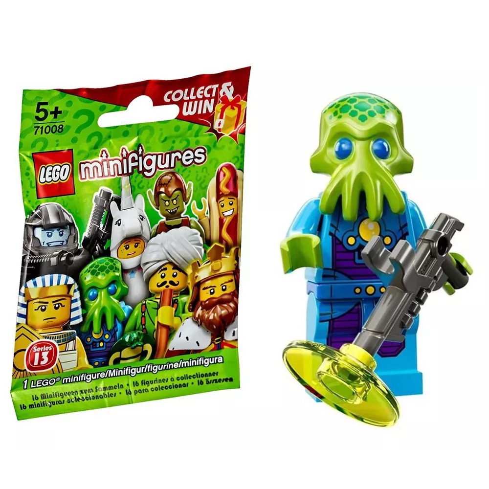 Lego® 71008 Collectable Minifigures Series 13 No. 7 Alien Trooper ...