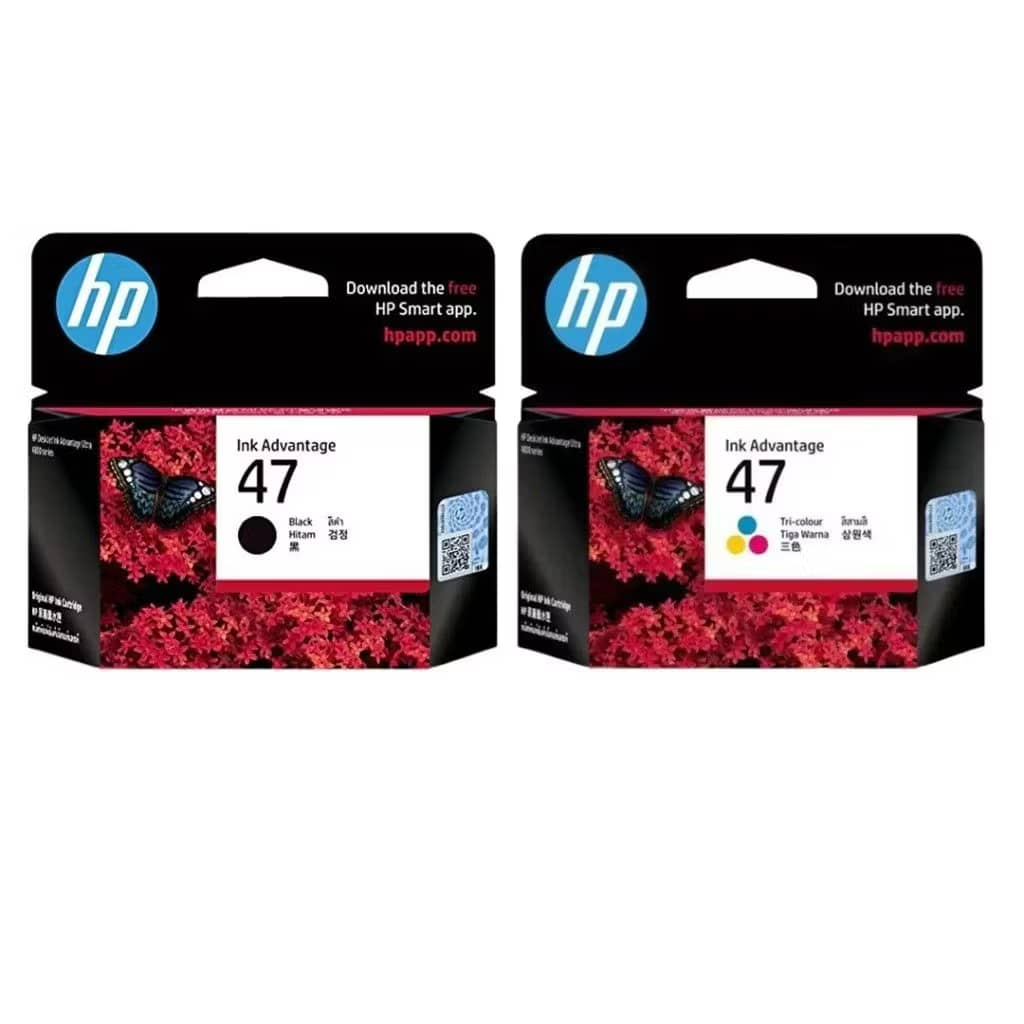 HP INK 47 BLACK / COLOR CATRIDGE ( GENUINE ) | Shopee Malaysia