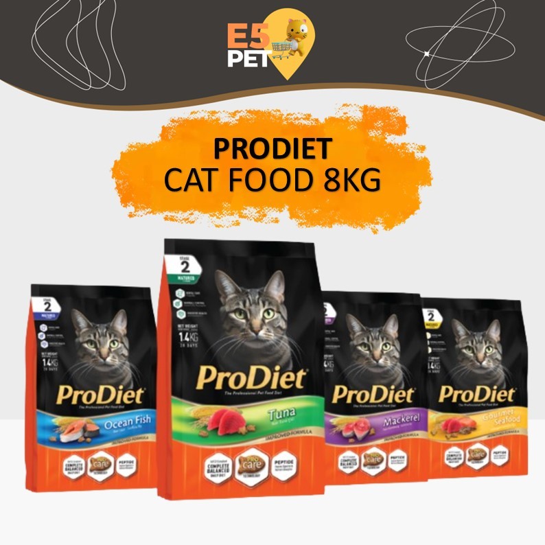 Prodiet 8kg Adult Kitten Dry Cat Food Ocean Fish Mackerel Chicken ...