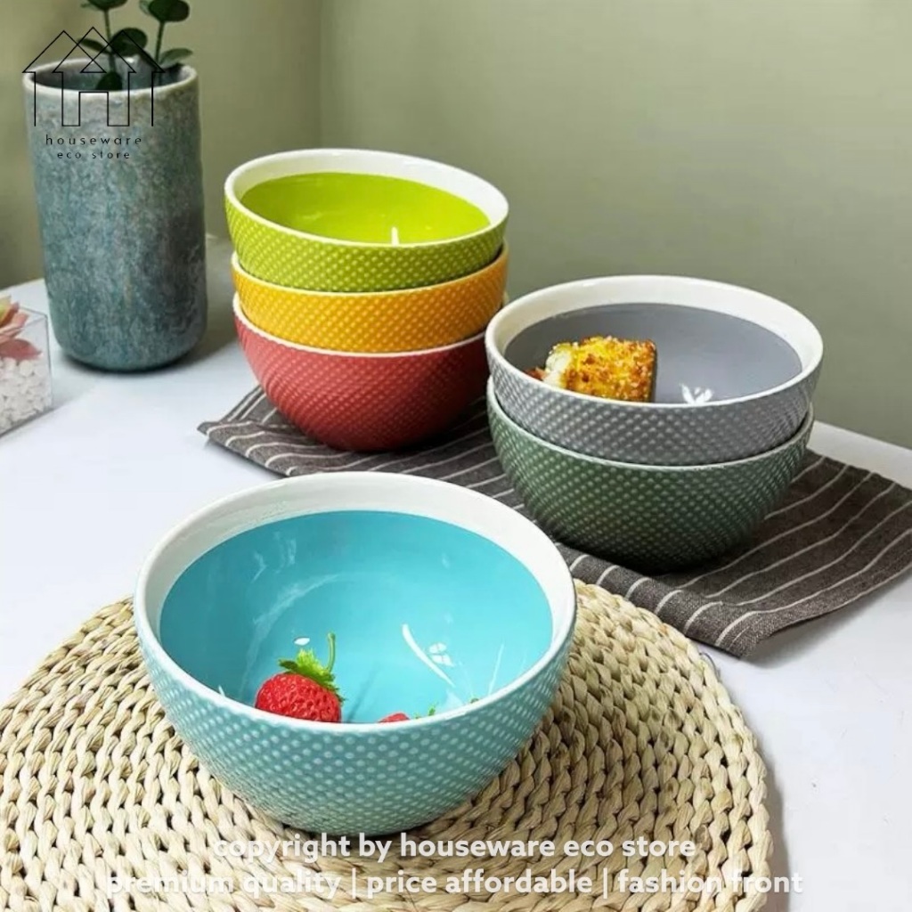 6.1 Inch MIYA Style Rice Bowl Porcelain Bowl Ceramic Bowl Mangkuk ...