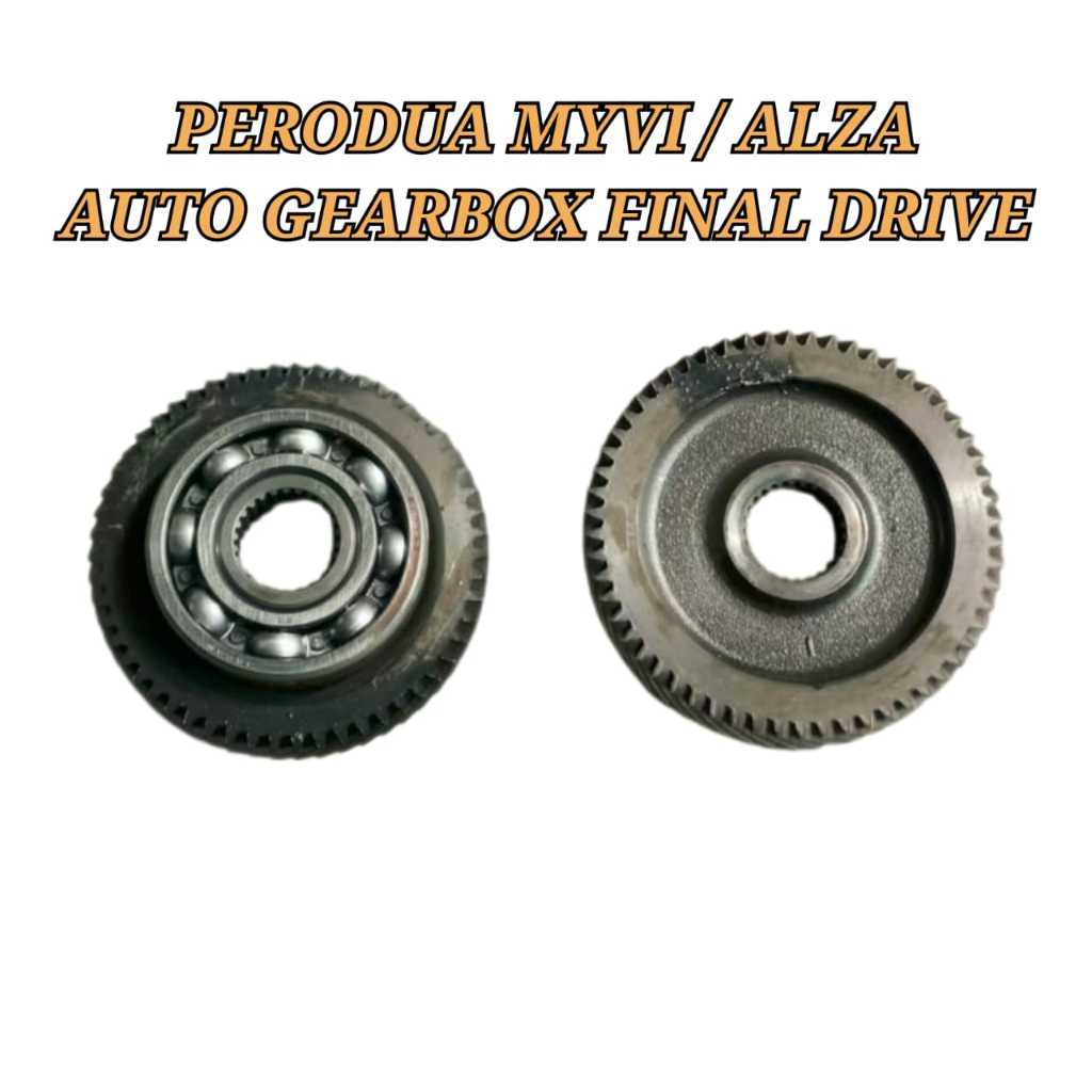 Ratio / Final Drive Gearbox Perodua Myvi Alza K3 3SZ 1.3 1.5 Ratio ...